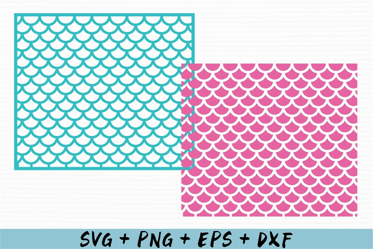 Mermaid Pattern Svg / Shell Background Pattern SVG | Designful Market